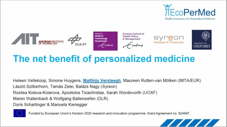 Erasmus School of Health Policy (ESHPM) of Erasmus University of ...